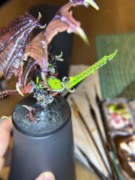 Spawn Themed Daemon Prince Wip R Chaos40k