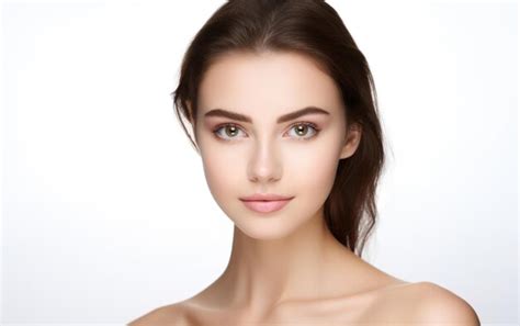 Premium Photo A Youthful Appearance With Radiant Skin