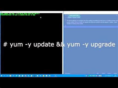 2 Update Or Upgrade Centos 7 YouTube