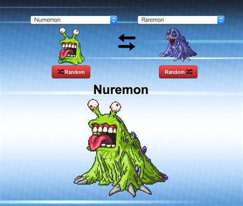 Toxic Waste On Tumblr Digimon Fusion Generator Japeal