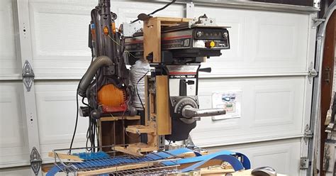 Chip S Wood Shop DIY CNC Router From A Radial Arm Saw