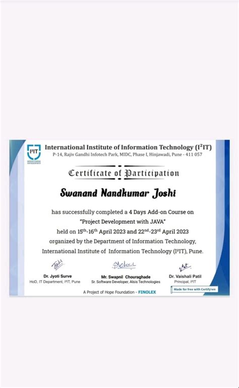 Swanand Joshi On Linkedin Javaworkshop I Professionaldevelopment