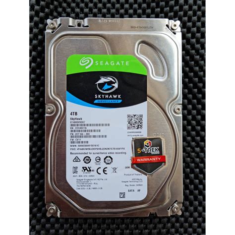 (ฮาร์ดดิสก์) Harddisk SEAGATE SKYHAWK 4TB (มือสอง) | Shopee Thailand