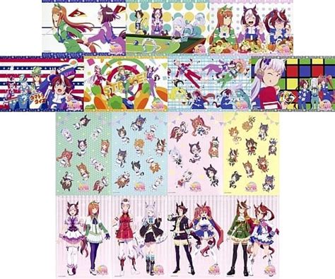 駿河屋 【買取】全15種セット ポストカード 「ウマ娘 プリティーダービー キャラ福くじ」 E賞（ポストカード）