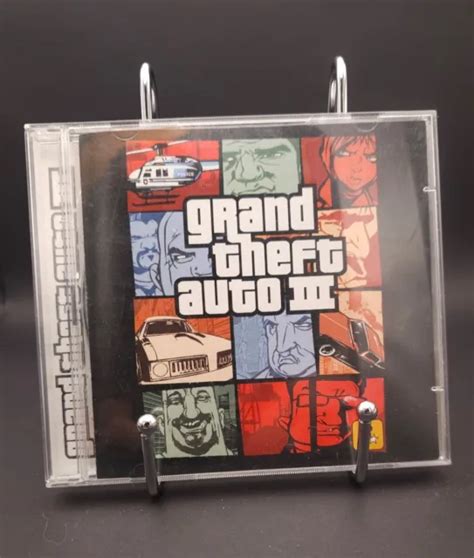 GRAND THEFT AUTO III PC 2002 Rockstar GTA 3 Windows 2 Complet X CD