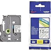 Brother Tz E P Touch Mm Laminated Tape Black On White Buy Online At Best Price In Uae