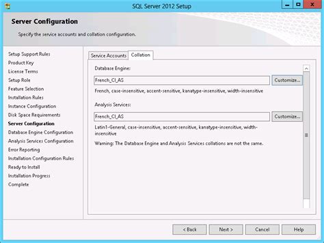 Configurer La Collation Sql Server Pour Sharepoint
