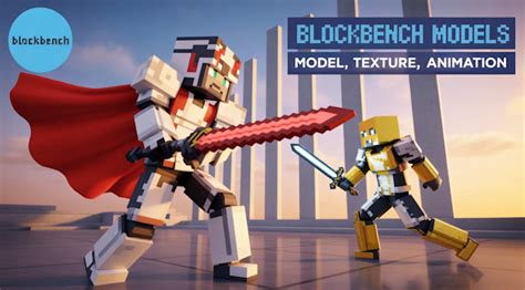create custom minecraft 3d model using blockbench by darius man fiverr
