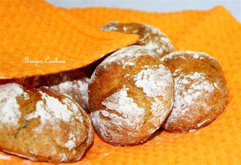 Ginger Cookies: Ръжени питки с мед и пшеничен зародиш