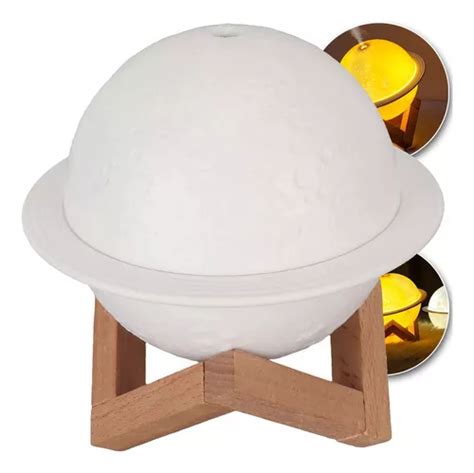 Humidificador ultrasónico portátil de 200 ml con adorno de color luna