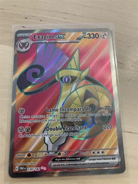CARTE POKEMON Faille Paradoxe Exagide EX 230 182 NEUF FR EUR 11