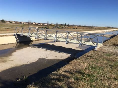 Temporary Bridge In Texas