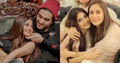 Ahad Raza Mir S Mother Breaks Silence On Sajal Ahad Divorce Reviewit Pk