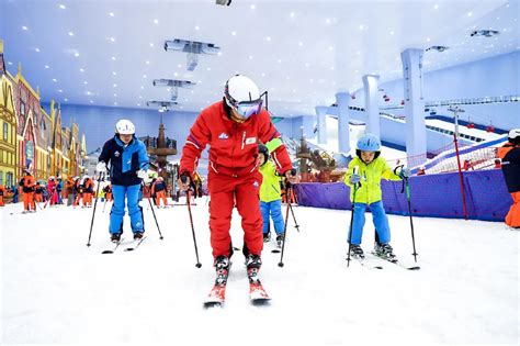 广州融创雪世界门票（室内滑雪场娱雪区初级中级高级滑雪道赠缆车票）马蜂窝自由行 马蜂窝自由行