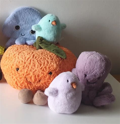 Jellycat Bundle Kutie Pops Amuseable Clementine Chicky Cheepers