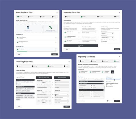 Excel Flow Streamlined Import And Customized Export Feature By Badih Khoder On Dribbble
