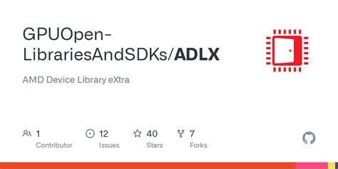 Github Gpuopen Librariesandsdks Adlx Amd Device Library Extra