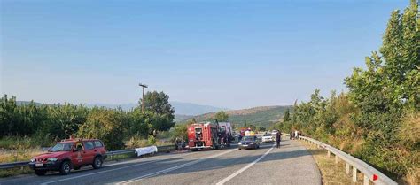 ΕΔΕΣΣΑ ΤΡΟΜΑΚΤΙΚΟ ΤΡΟΧΑΙΟ ΜΕ 5 ΝΕΚΡΟΥΣ ΣΤΗΝ ΠΕΡΙΦΕΡΕΙΑΚΗ ΟΔΟ ΕΔΕΣΣΑΣ