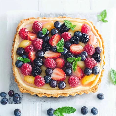 Summer Fruit Tart