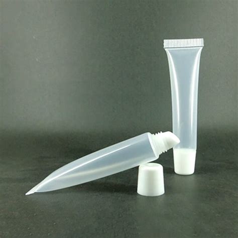 10ml 플라스틱 립글로스 병 빈 립스틱 크림 용기 화장품 립밤 포장 소프트 튜브 무료 배송리필 병 Aliexpress