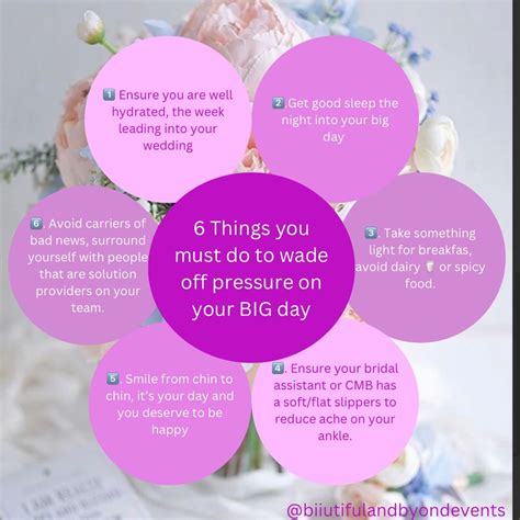 How To Relax And Wade Off Pressure On Your Wedding Day Anne Ejike Okeke Posted On The Topic