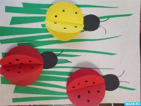 Насекомые Аппликация занятия по аппликации в средней группе Воспитателям детских садов