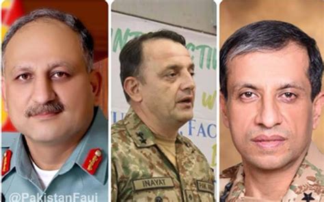 ڈی جی آئی ایس پی آر سمیت 3میجر جنرلز کی اہم عہدوں پر ترقی