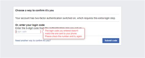 Fb Codes Are Never Validhow Do You Ever Get Back To Your Account