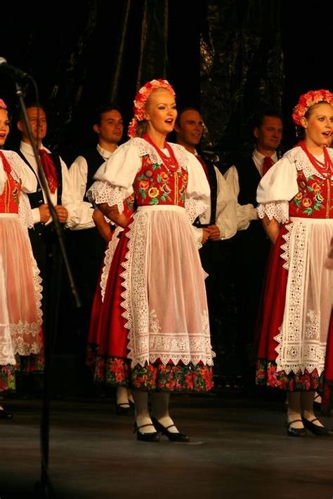 A Folk Costume Of Silesia Poland Polish Traditional Costume Folk