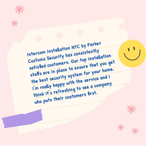 Intercom Installation Nyc Parker Custom Security