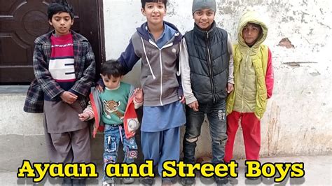 😂😂ayaan Babu Trying To Make His Vlog In Street With His Friends Vlog