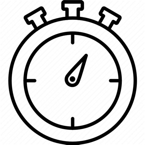 Stopwatch Countdown Measurement Sport Time Icon Download On