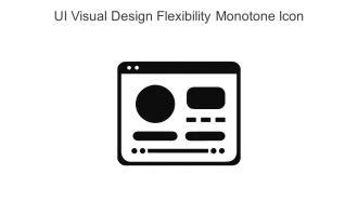 UI Visual Design Flexibility Monotone Icon In Powerpoint Pptx Png And Editable Eps Format PPT