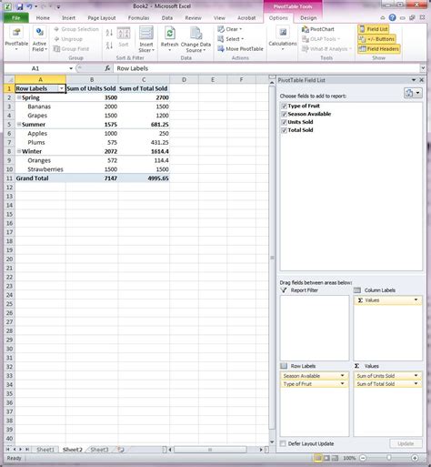 Using PivotTables In Excel TechQuility Blog