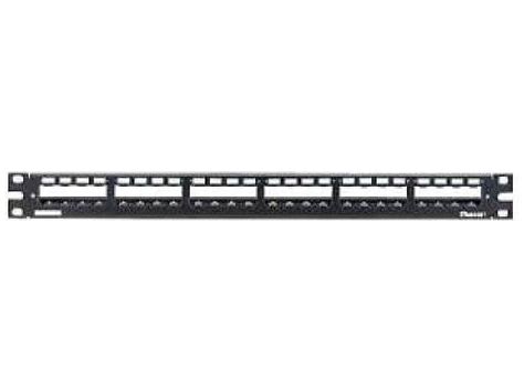 Panduit 24 Port All Metal Modular Patch Panel With Strain Relief Bar 1