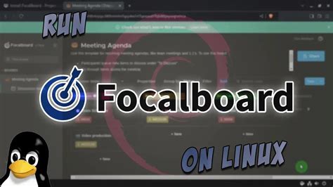 Install Focalboard Project And Task Management Platform On Linux