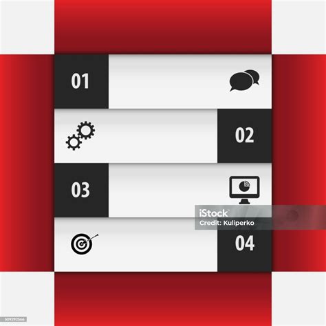 Square Infographic Element Template Vector Stock Illustration Download Image Now Chart