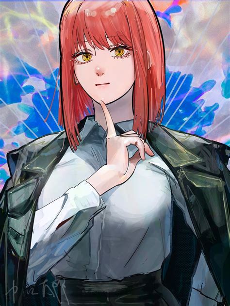 Makima Chainsaw Man Drawn By Yu Ni Taro Danbooru