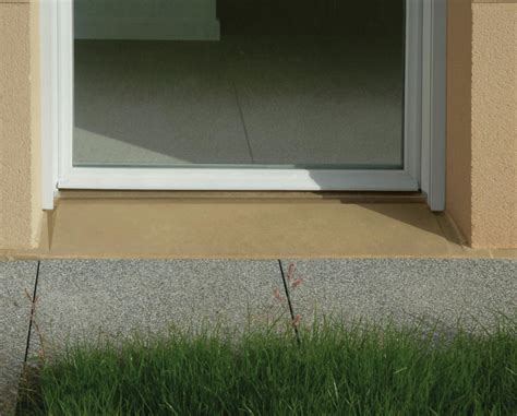 WESER Seuil pour porte fenêtre pmr ton pierre 100 x 33 5 cm Réf