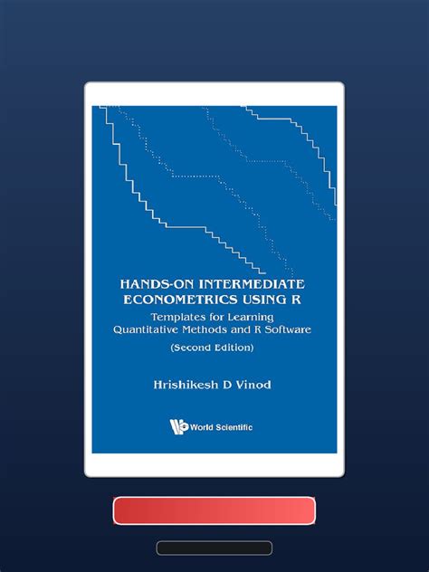 Verified Pdf Download Handson Intermediate Econometrics Using R Templates For Learning
