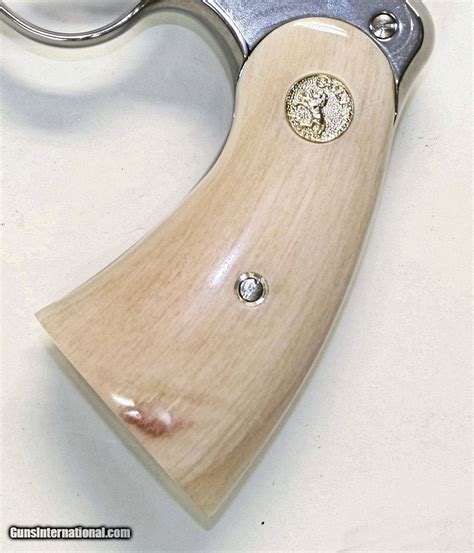Colt Python Or 2021 Anaconda Alaskan Dall Sheep Horn Grips With