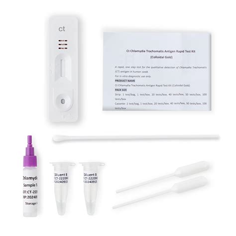 Chlamydia Home Test Kit Male Or Female Antigen Self Testing Kit For