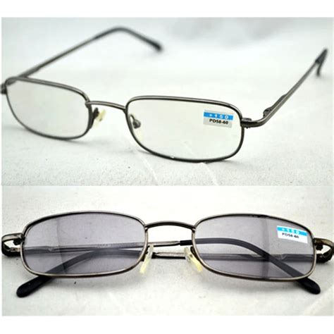 Buy Retro Women Men Readers Metal Frame Photochromic