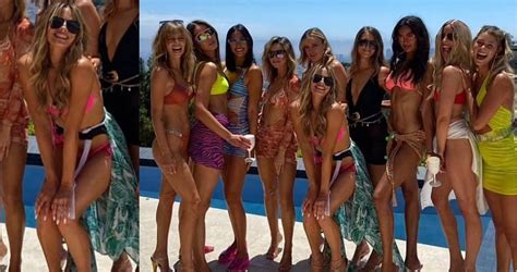 Margot Robbie Marks Her 31st Birthday With A Love Island Themed Party