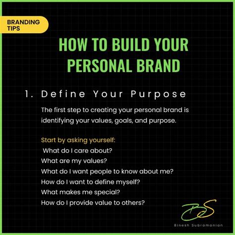 Binesh Subramanian On Linkedin 310 How To Build Your Personal Brand