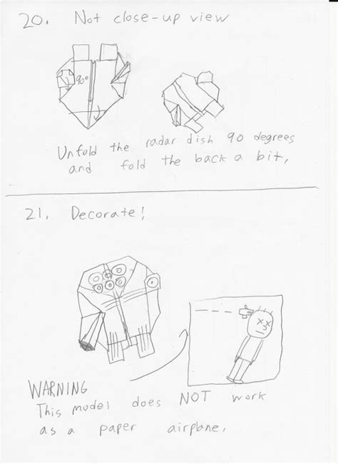 Millenium Falcon Instrux Origami Yoda