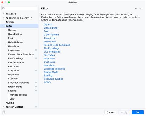 editor basics datagrip documentation