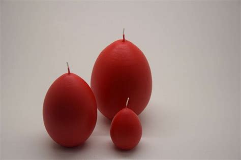 ΠΑΣΧΑΛΙΝΑ ΑΥΓΑ 8 ΔΙΑΜΕΤΡΟ ΚΟΚΚΙΝΑ Τεχνοκέρ