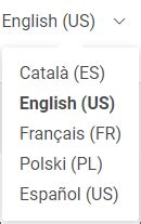 Select A Language