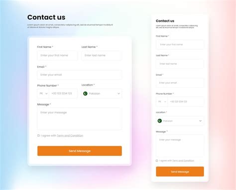 Images De Formulaire Contact Design Téléchargement Gratuit Sur Freepik